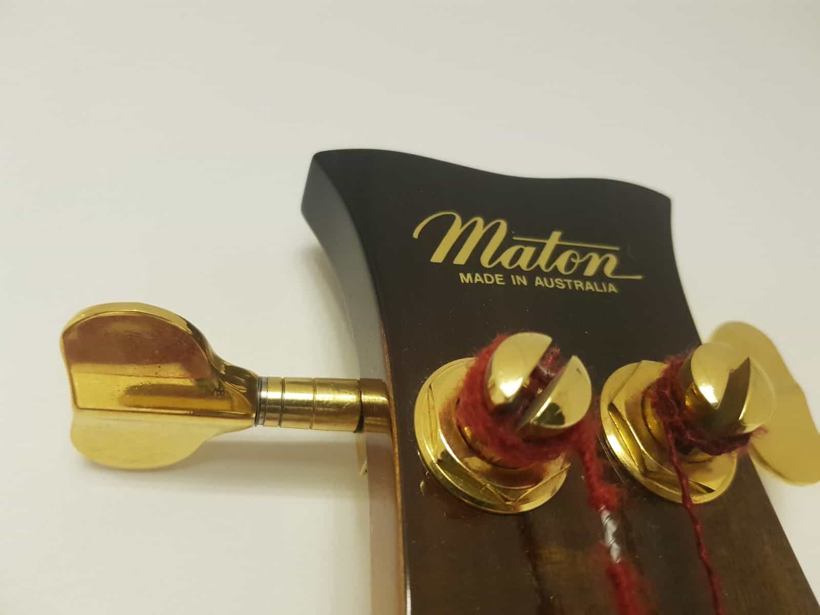 Maton – Fretless Bass – Custom Built | M-GUITARS - IN THE SHOP TODAY ...