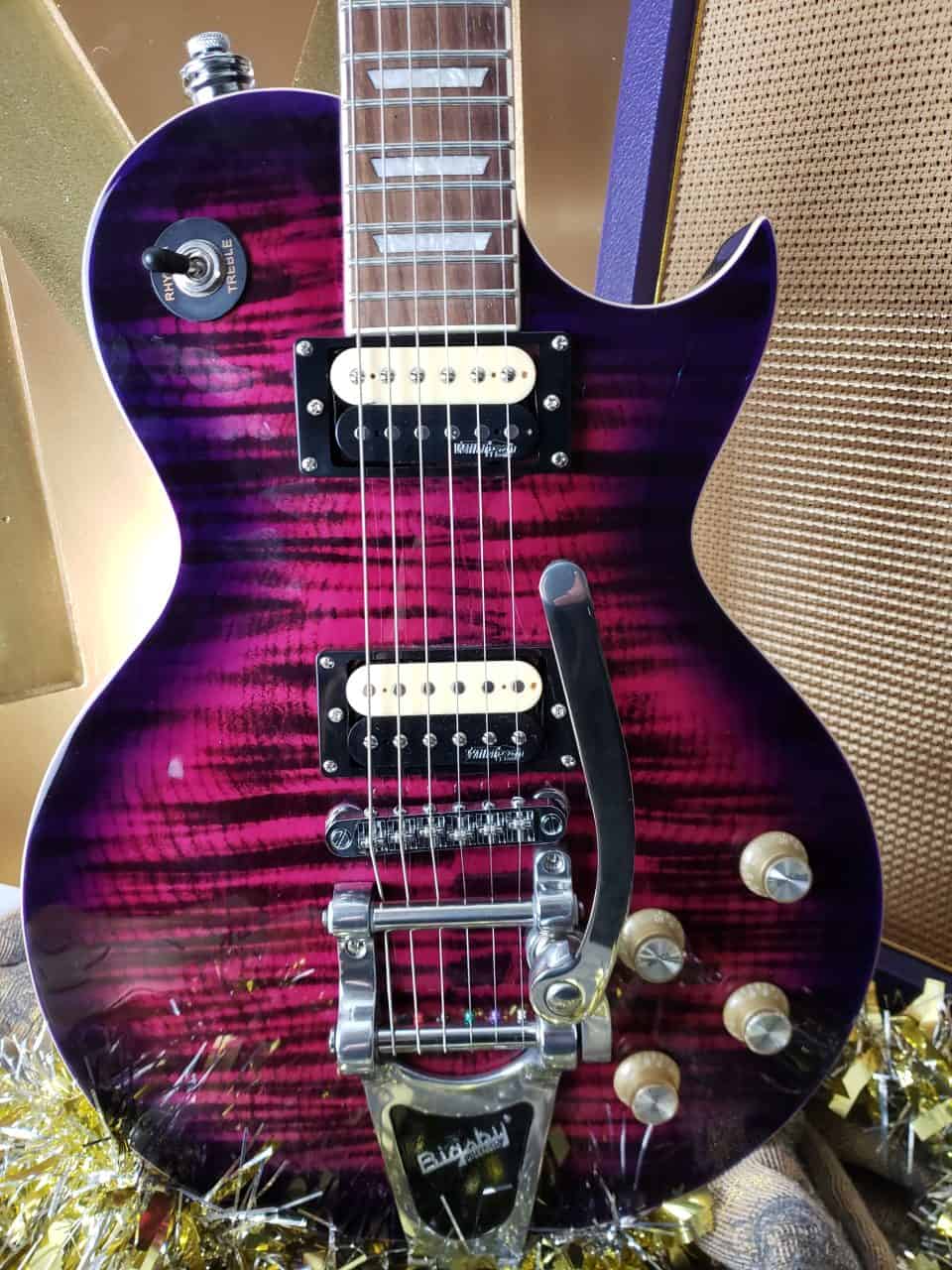Vintage – V100 – Purple-Burst – 2021 | M-GUITARS - IN THE SHOP TODAY ...